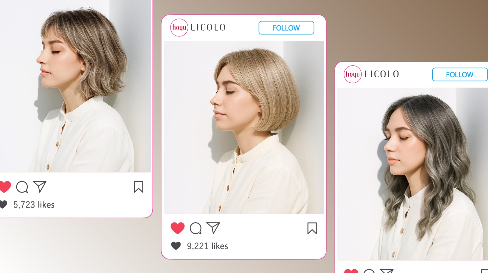 ホワイトベージュってどんな髪色？明るめ暗めのヘアカラー21選 | ヘアカラーリング | LICOLO - 髪から自分を好きになる